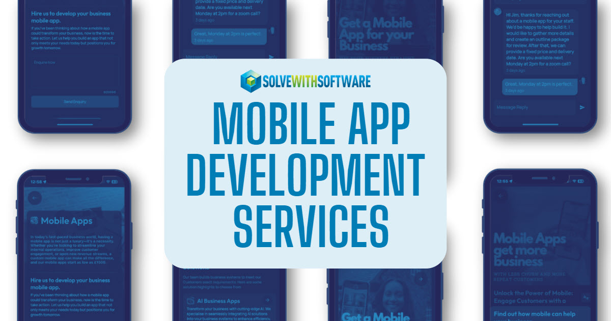 Mobile App Development - Solve With Software Ltd
